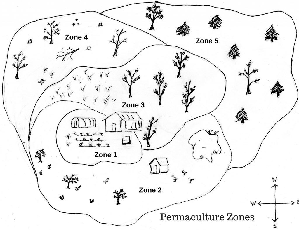 Property Planning with Permaculture Zones | Southern Exposure Seed Exchange